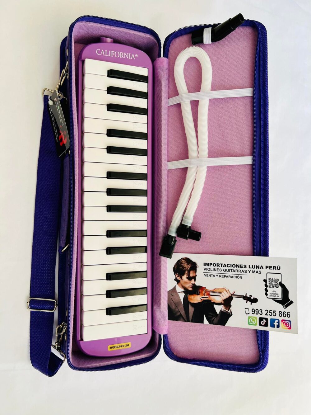 Melodica Pianica Morado | Importaciones Luna Peru